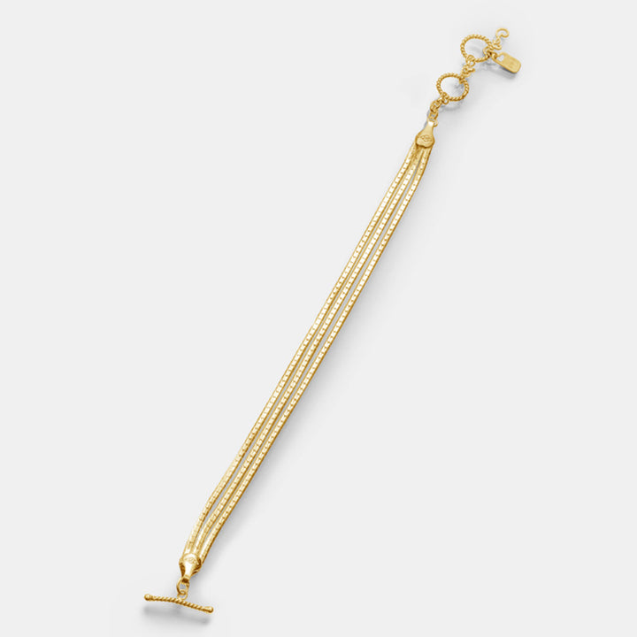 Silver Bracelets Plated with Gold – Trisu