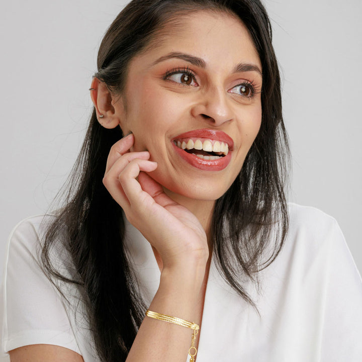 Silver Bracelets Plated with Gold – Trisu